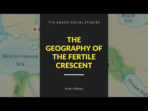 Geography of The Fertile Crescent