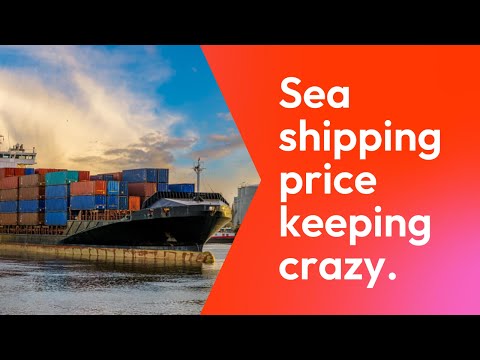 Sea shipping price keeping crazy#freight #logistics #shipping