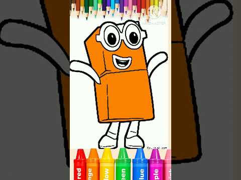 Mathblock #numberblock #shorts #youtubeshortsvideo number blocks colors