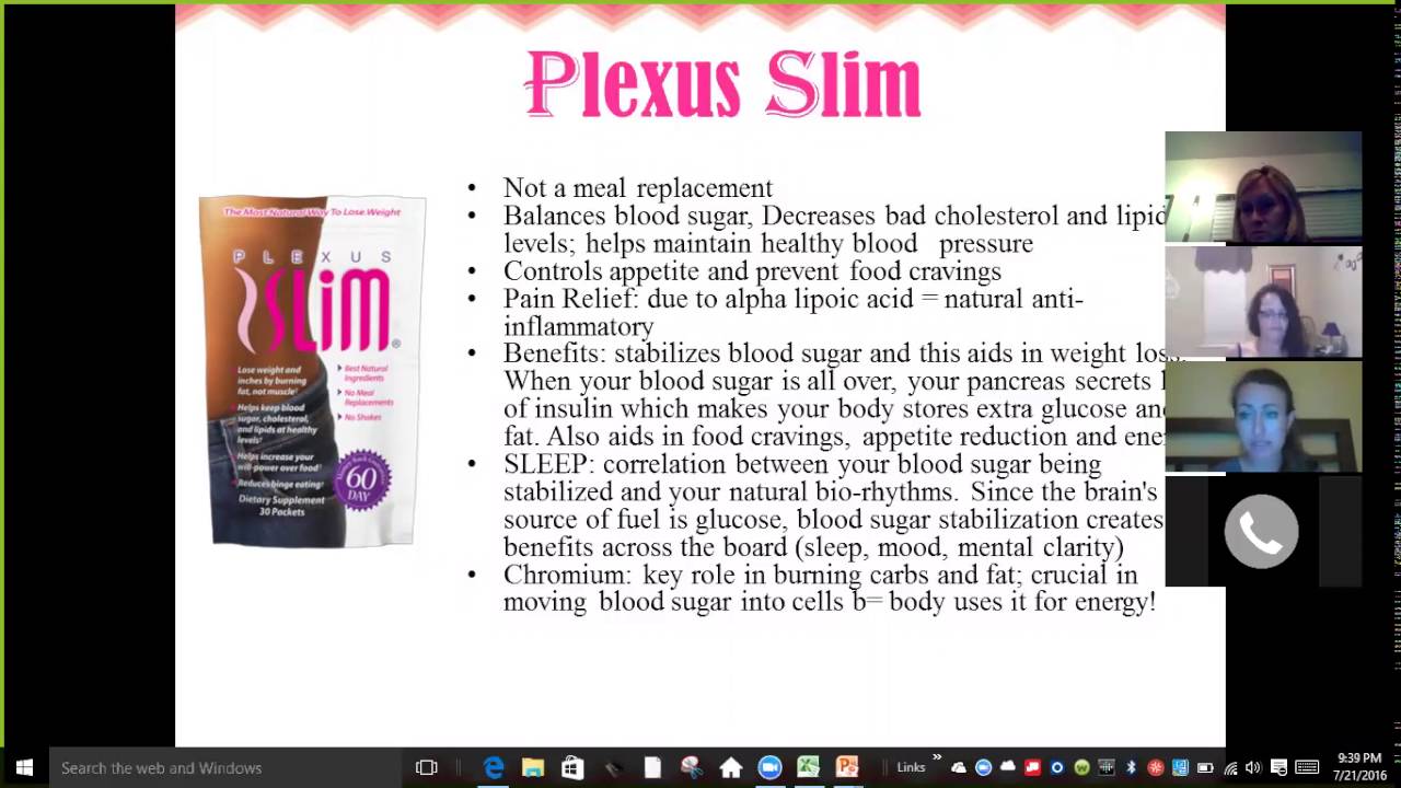 Plexus Product Training