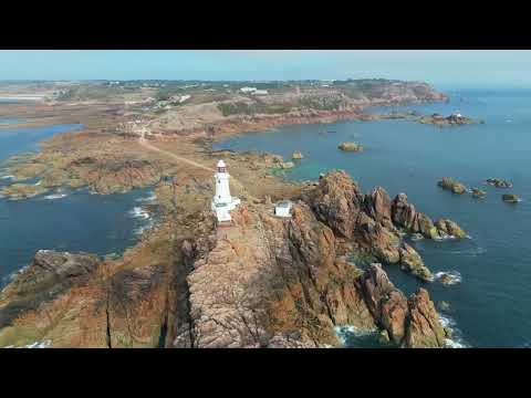 DJI Mini 3 Pro Corbiere Lighthouse 2022 Jersey Channel Islands