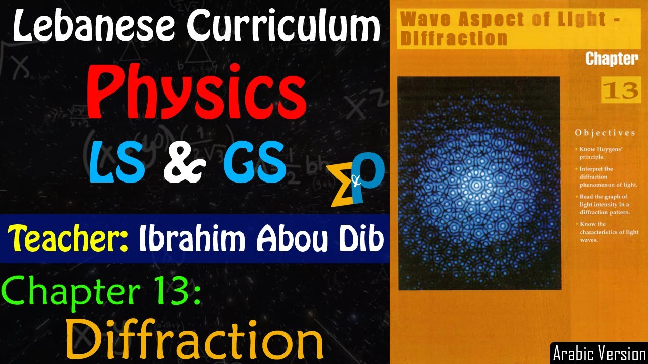 Chapter 13: Diffraction || LS & GS