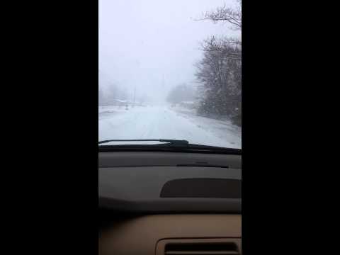 Ada, OK snow storm