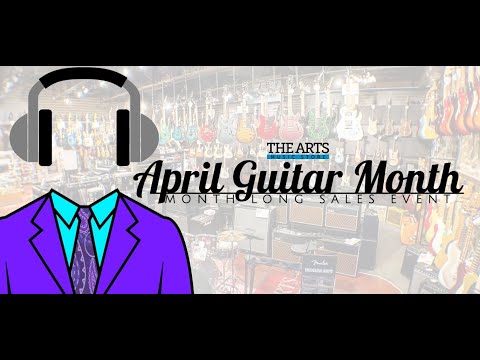 April Guitar Month 2021 at The Arts Music Store!