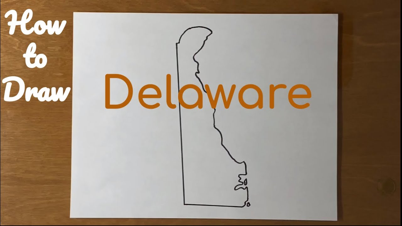 How to Draw Delaware