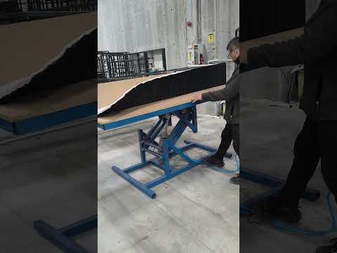 Adjustable Table with Pneumatik Cylinder. #machine #welding #cnc