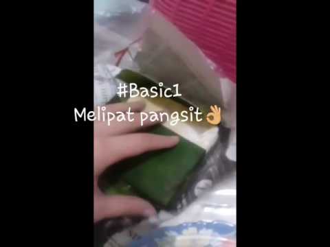 Cooking Basic 1: Melipat kulit pangsit (how to fold dumplings)