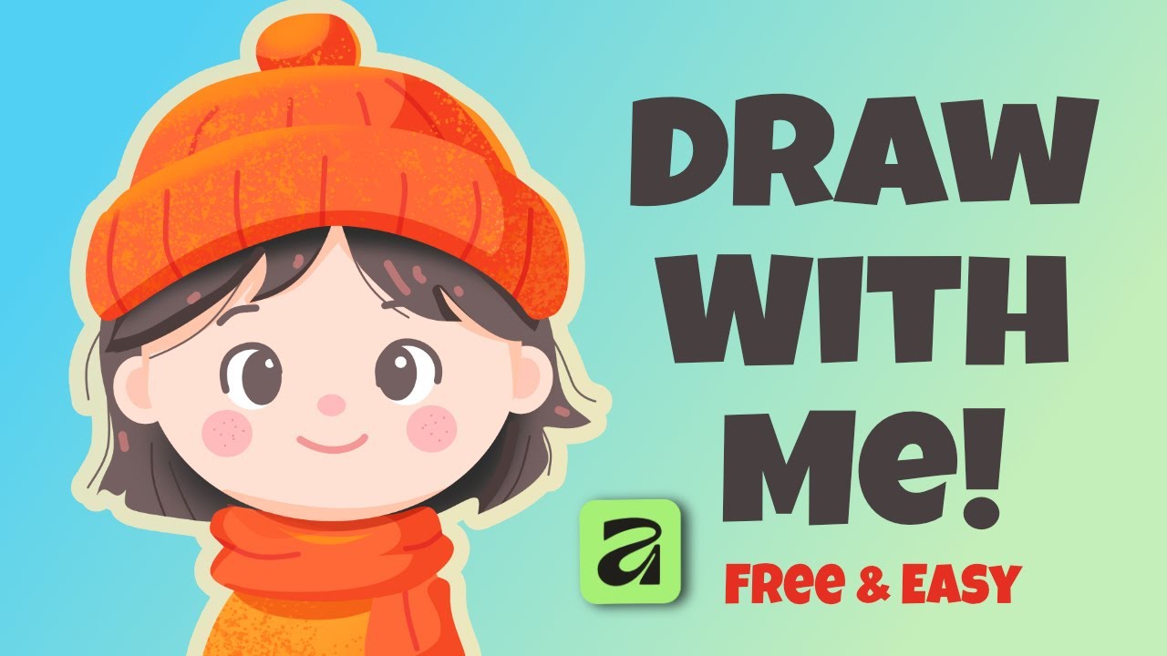 Easy Vector Cartoon Tutorial : Affinity V.3