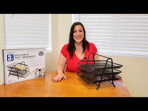 How To Assemble Desk Organizer