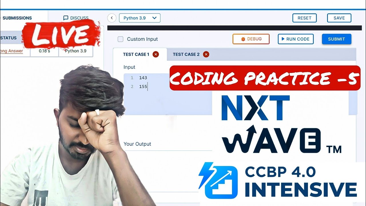 Live Coding Practice | Python Coding Practice
