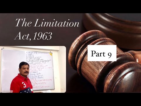 The Limitation Act,1963 (Section 26-32)
