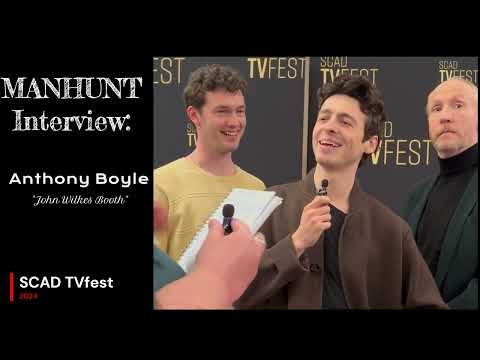 Interview with Manhunt actor Anthony Boyle who portrayed John Wilkes Booth