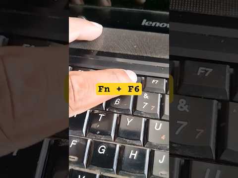 Lenovo G460 Series Laptop Touchpad Not Working Problem#macnitesh#keyboardtricks#2025short