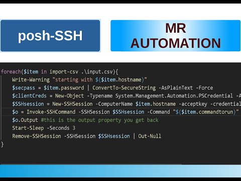 PowerShell - SSH From windows