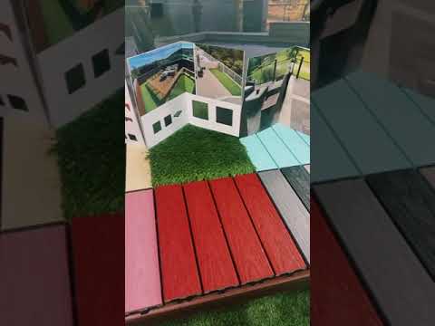 Transform your backyard with NewTechWood’s UltraShield Composite Deck Tiles! 🌞