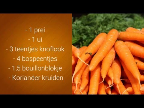 Preisoep met Wortel