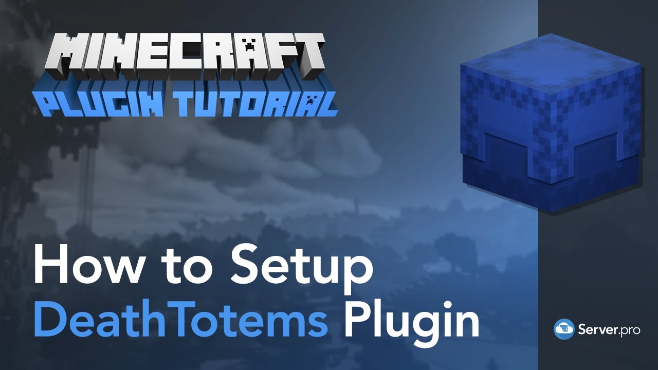 How to Setup the DeathTotem Plugin - Minecraft Java