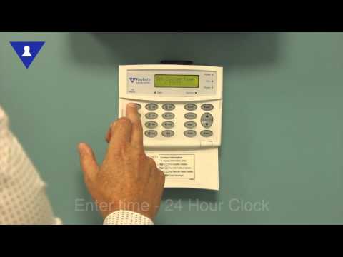 How to Change the Time and Date on your Keybury Texecom Premier Range Panel