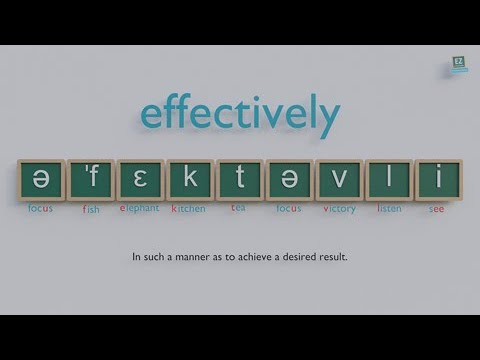 How to pronounce effectively ?