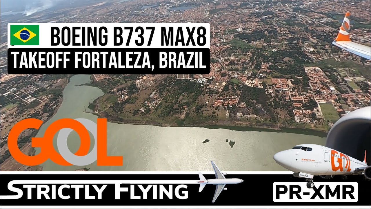 GOL | Boeing B737 MAX takeoff Fortaleza RWY 13 | October, 2021
