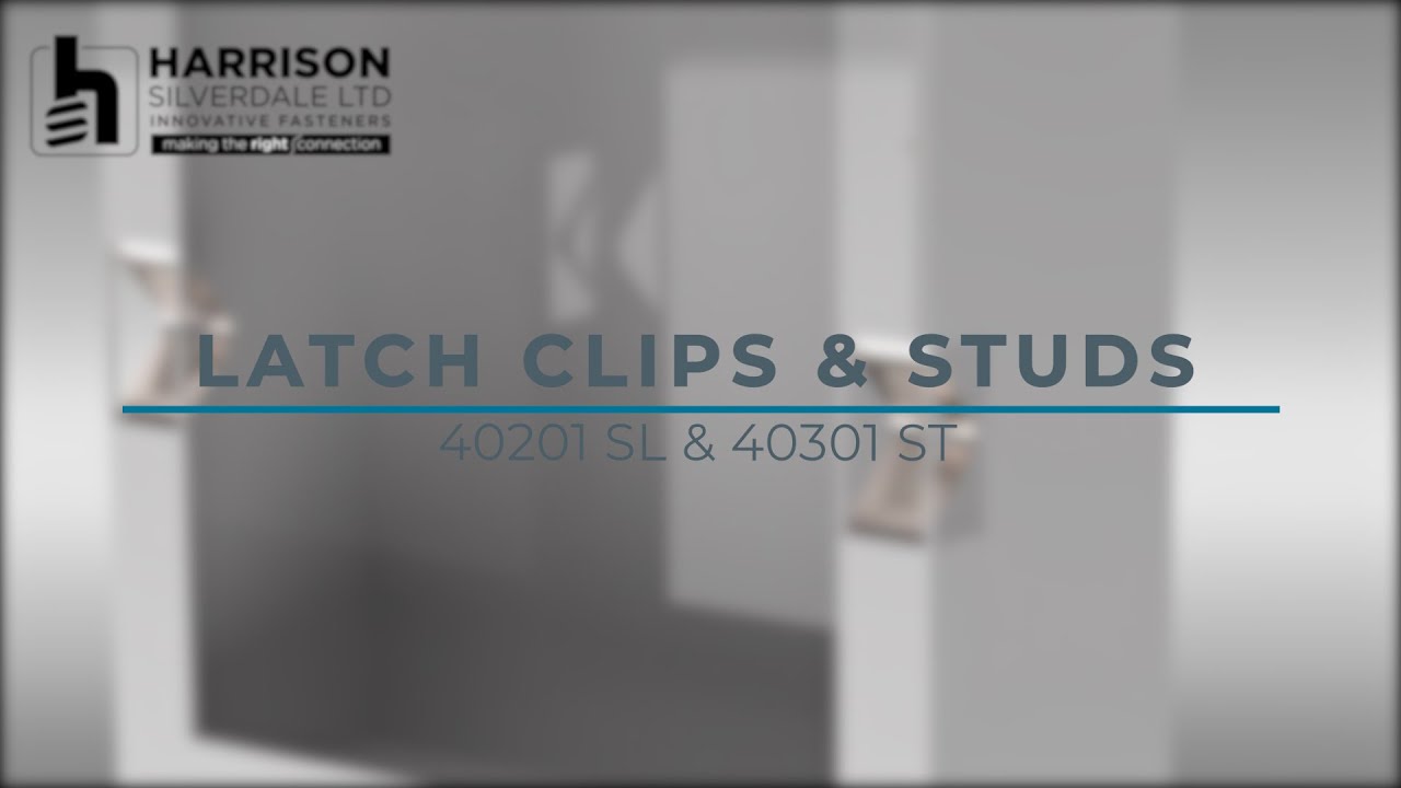 Spring Steel (Latch Clips & Studs) Application