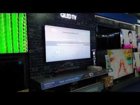 Samsung LED TVs new remote PC access feature demo