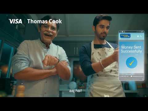 Easy money transfer with Thomas Cook Visa Forex Card.