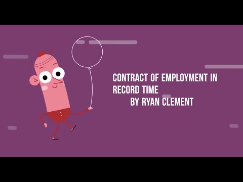 Contract of Employment explained in under 2 minutes