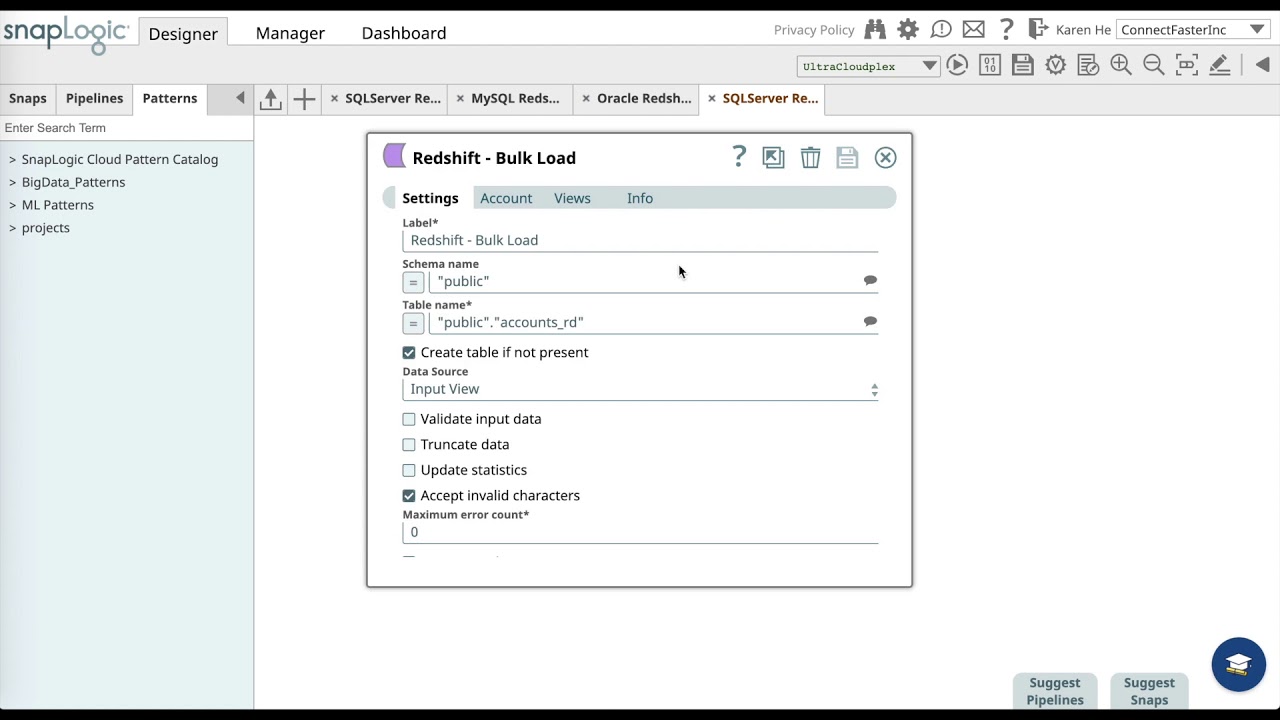 How to Load Data From SQLServer to Amazon Redshift