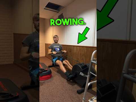 How to Use a Rowing Machine for Beginners (cardio) #shorts