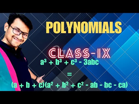 # Proof of Identity: x³ + y³ + z³ – 3xyz = (x + y + z)(x² + y² + z² – xy – yz – zx)