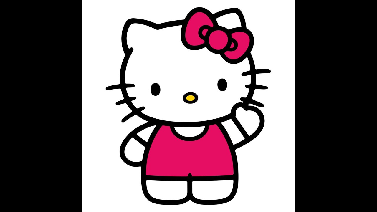 Tracing Hello Kitty SVG File Using Inkscape