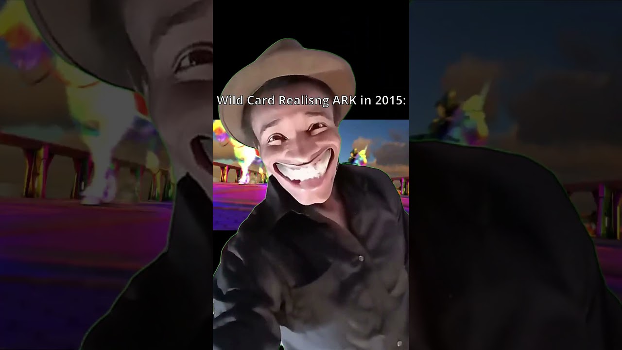 POV Wild Card (ARK MEME) #funny #meme #gaming #arkascended #ark #arksurvival #greenscreen