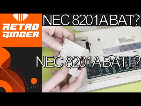 NEC 8201A - Portable computer - Battery