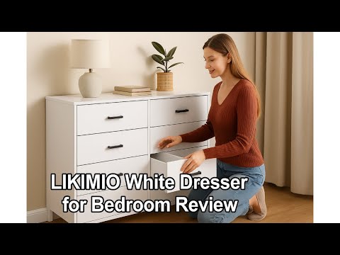 🛏️ LIKIMIO White Dresser for Bedroom Review 🛏️