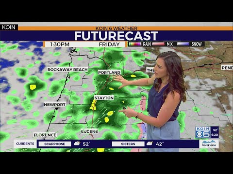 Weather forecast: Summer kicks off with rainy and cool weather in Portland