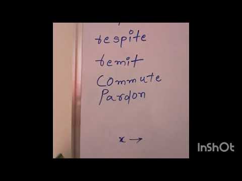 #constitutionupsc # what is reprieve respite class 14 remit commute pardon