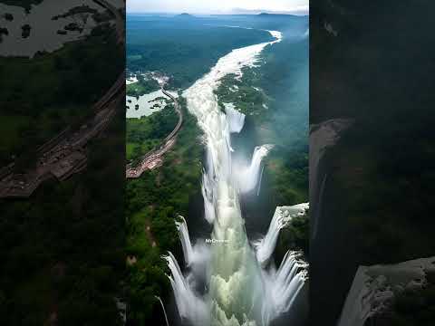You Can’t Believe 😲 this waterfall in China #china #waterfalls #nature #travel