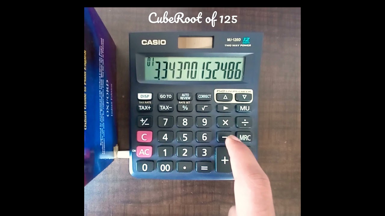 How to get Cube Root on Calculator in 30Secs
