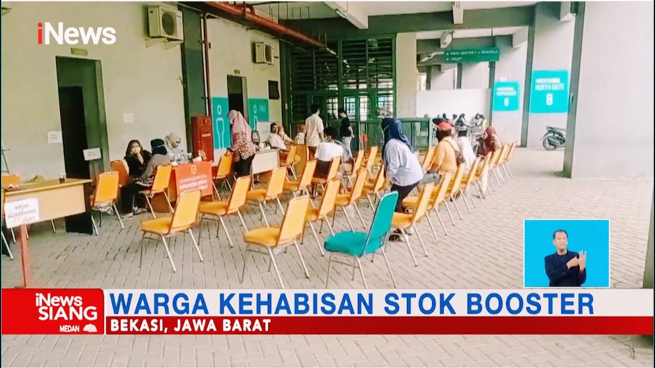 Warga Berburu Vaksin Booster Demi Mudik Lebaran #iNewsSiang 29/03