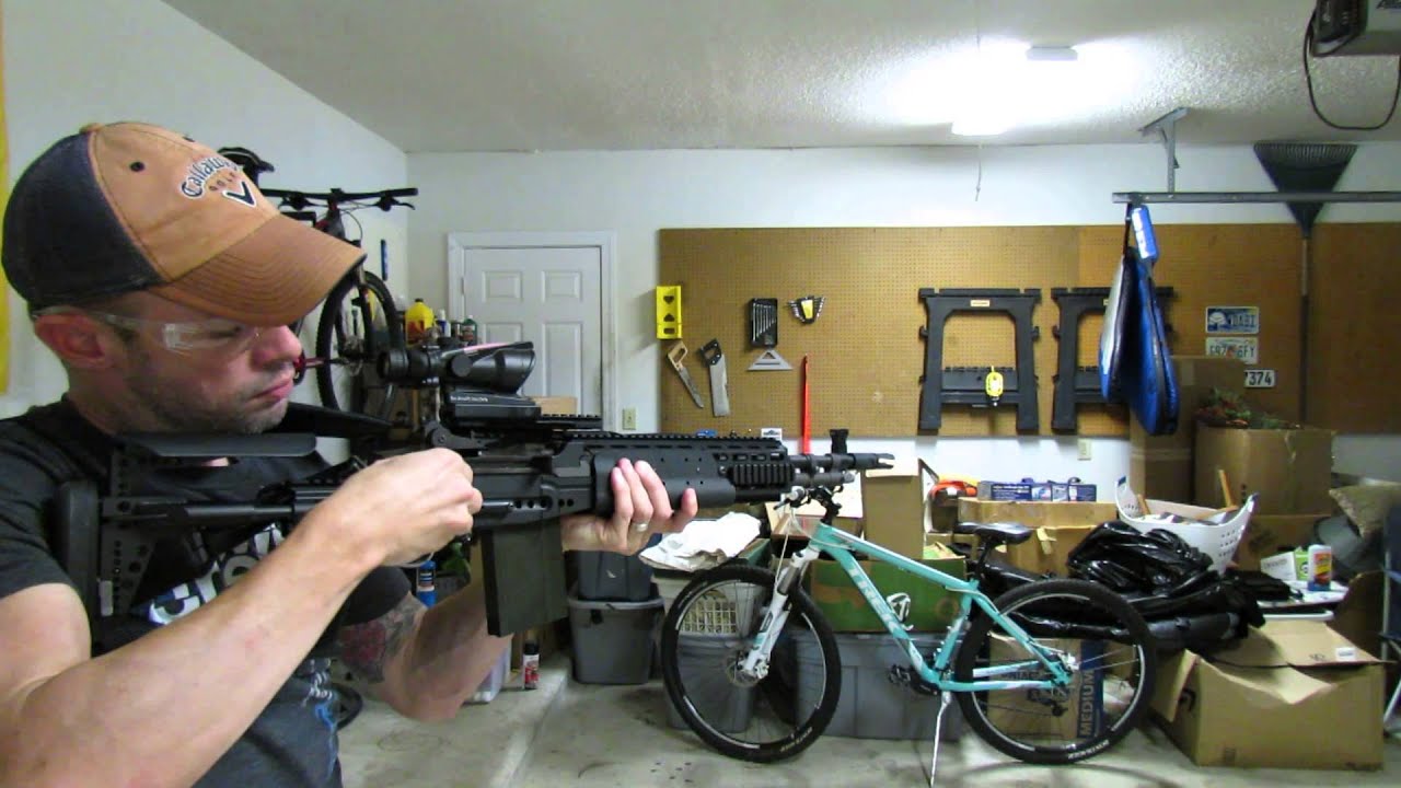 WE-Tech M14 EBR Full Metal Airsoft Gas Blowback Sniper Rifle