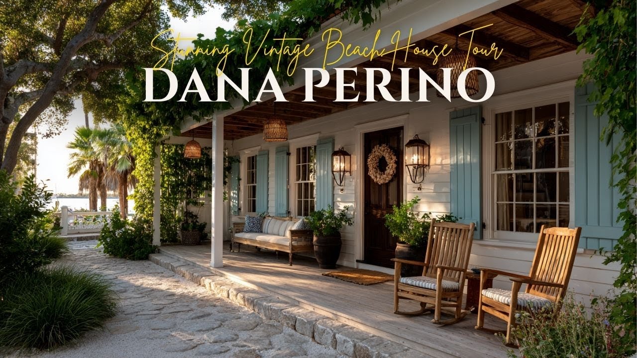 Explore Dana Perino’s Stunning Vintage Beach House Tour with Timeless Classic Decor Ideas