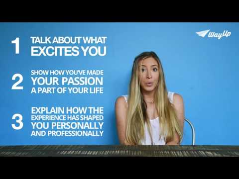 How to Answer: "What Are You Passionate About?" - Job Interview Example