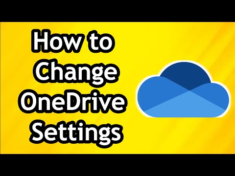How to Change OneDrive Settings
