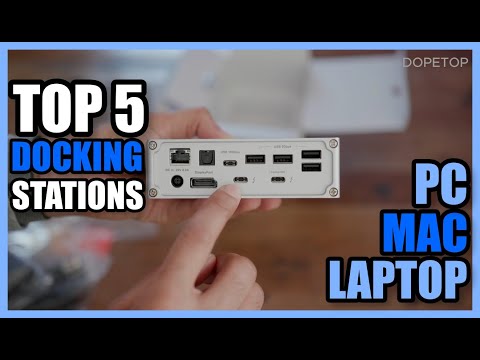 ✅5 BEST Docking Station For (Mac /PC /Laptop) That Should You Buy in 2024!
