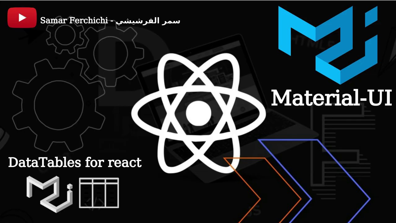 Datatables for React using Material-UI