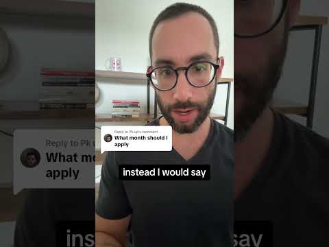 When to apply to law school