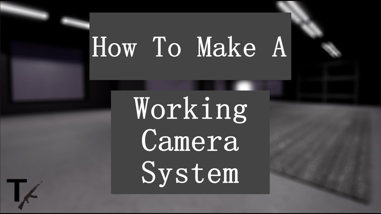 How To Make A Camera System | Roblox Town Debug