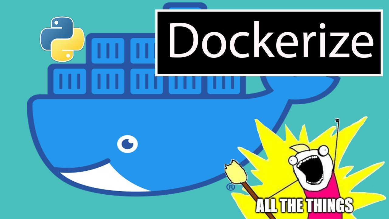 DOCKERIZE! How To Create a Dockerfile for your Python Webservice In 10min - Devops for Datascience