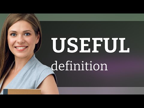Useful — definition of USEFUL